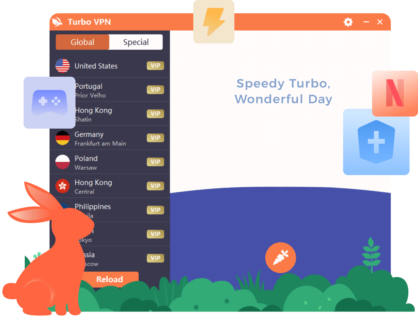 Best VPN for Gaming: PUBG, Roblox, Free Fire, More |Turbo VPN